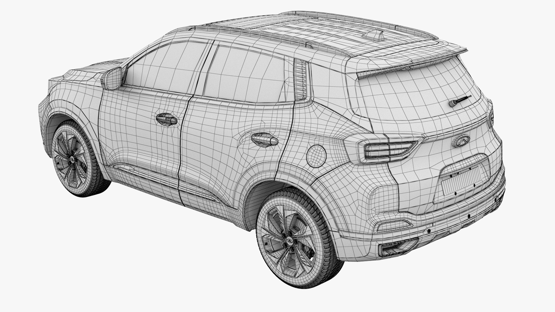 Chery Tiggo 4 Pro Model - TurboSquid 2279388