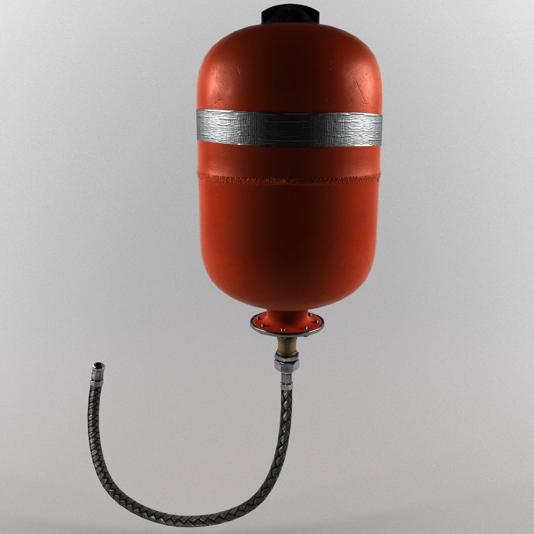 Expansion Tank Model - TurboSquid 1207393