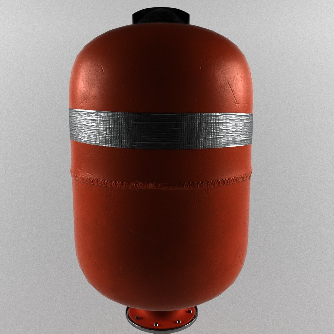 Expansion Tank Model - TurboSquid 1207393