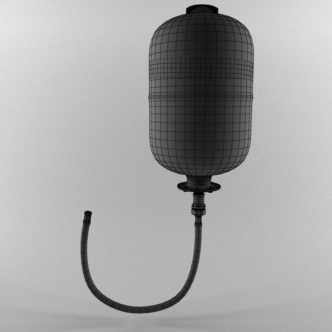 Expansion Tank Model - TurboSquid 1207393