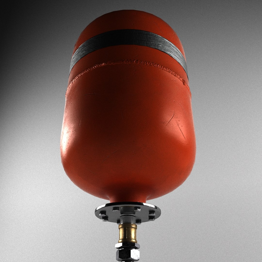 Expansion Tank Model - TurboSquid 1207393