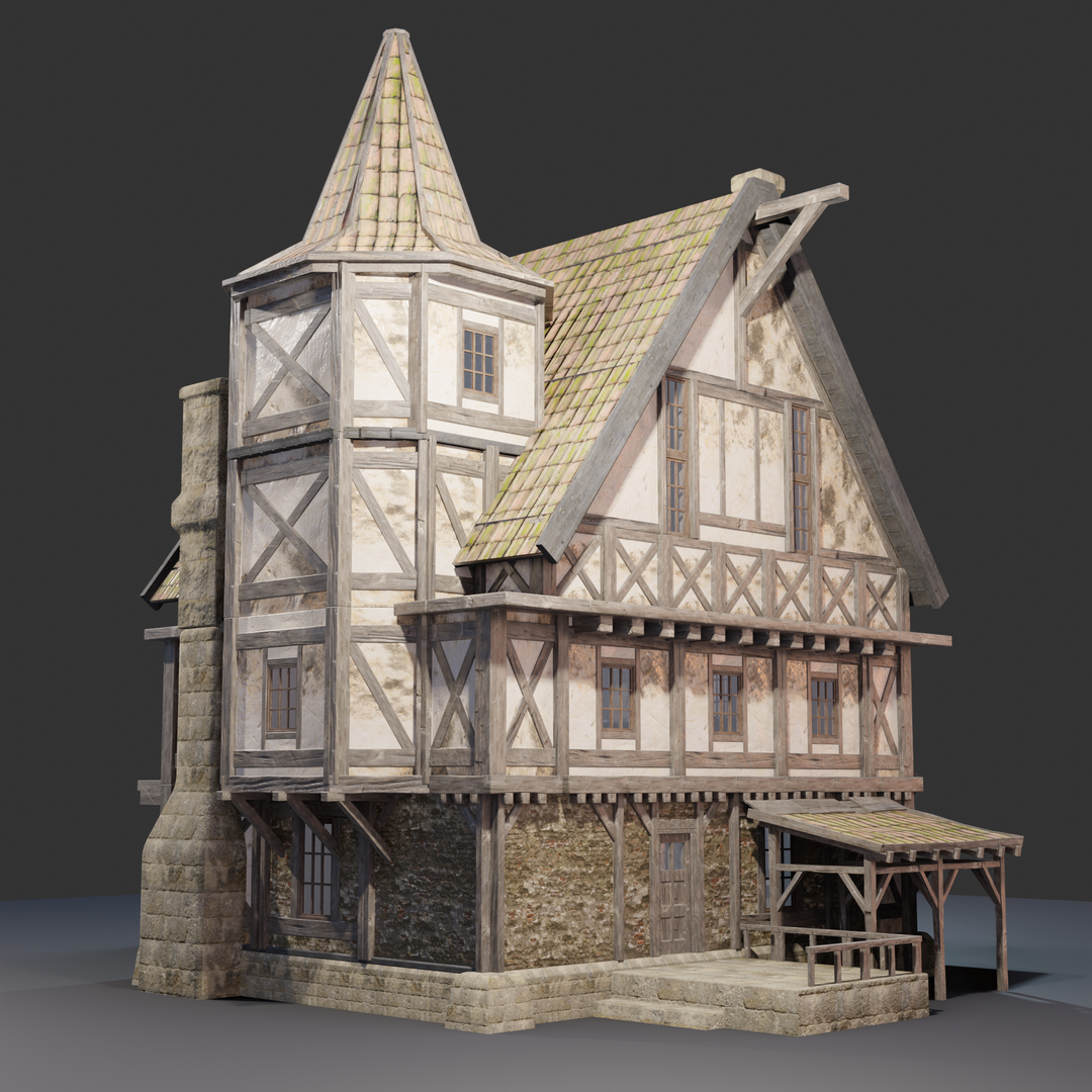 3D Medieval Kitbash Props Pack Set Model - TurboSquid 1851614