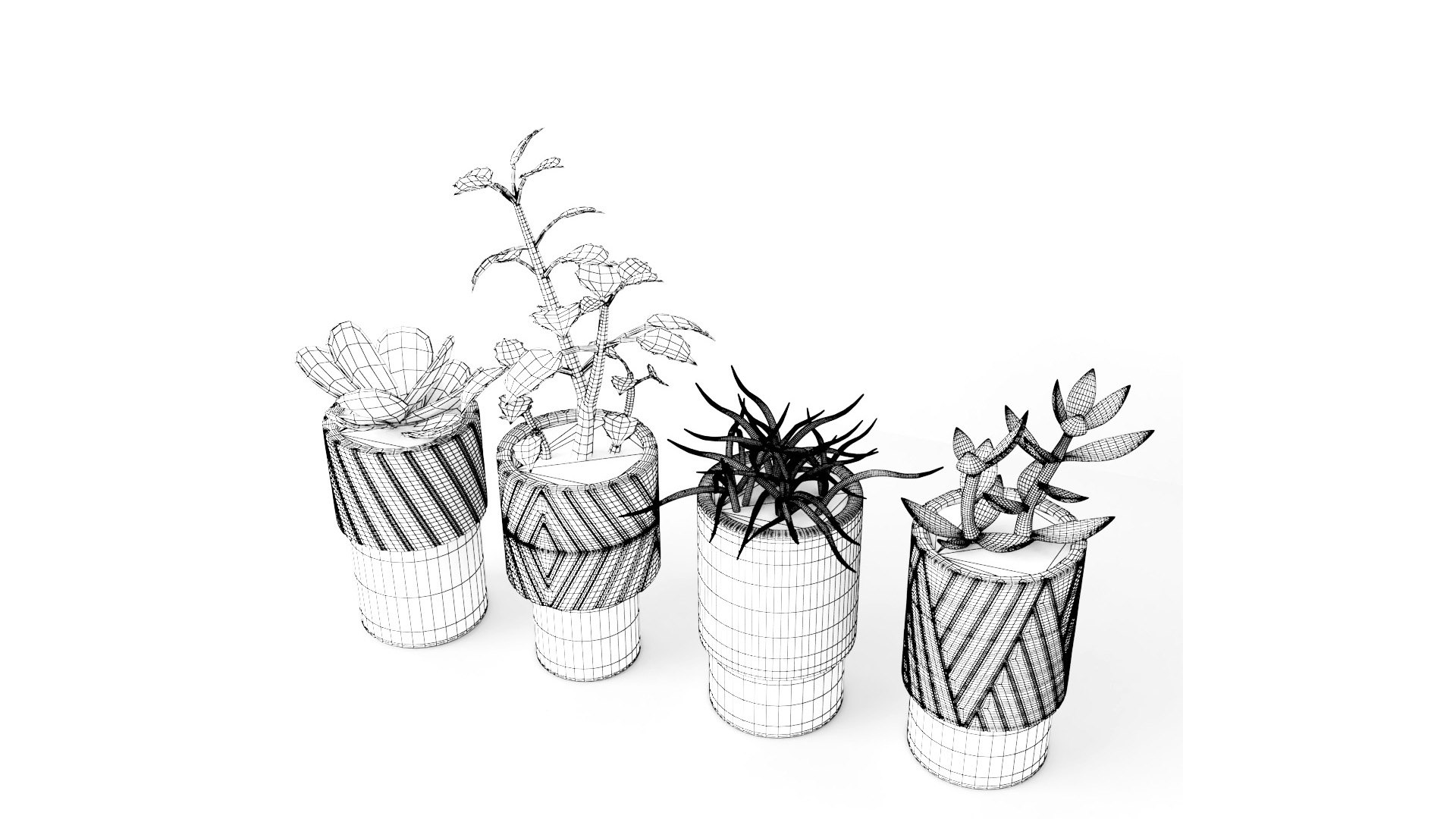 3D Plants Decor - TurboSquid 1568080