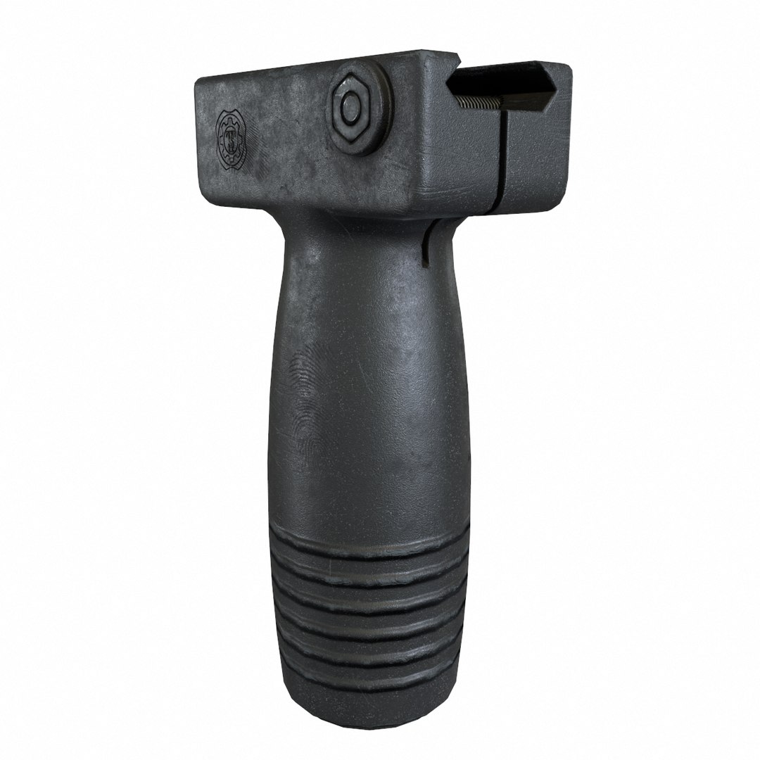 3D Model Vertical Foregrip - TurboSquid 1404409