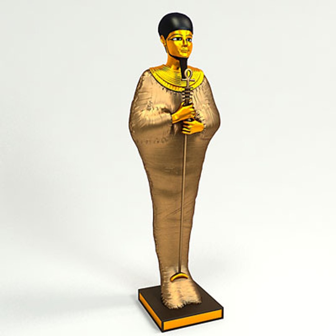 God Ptah 3d Model
