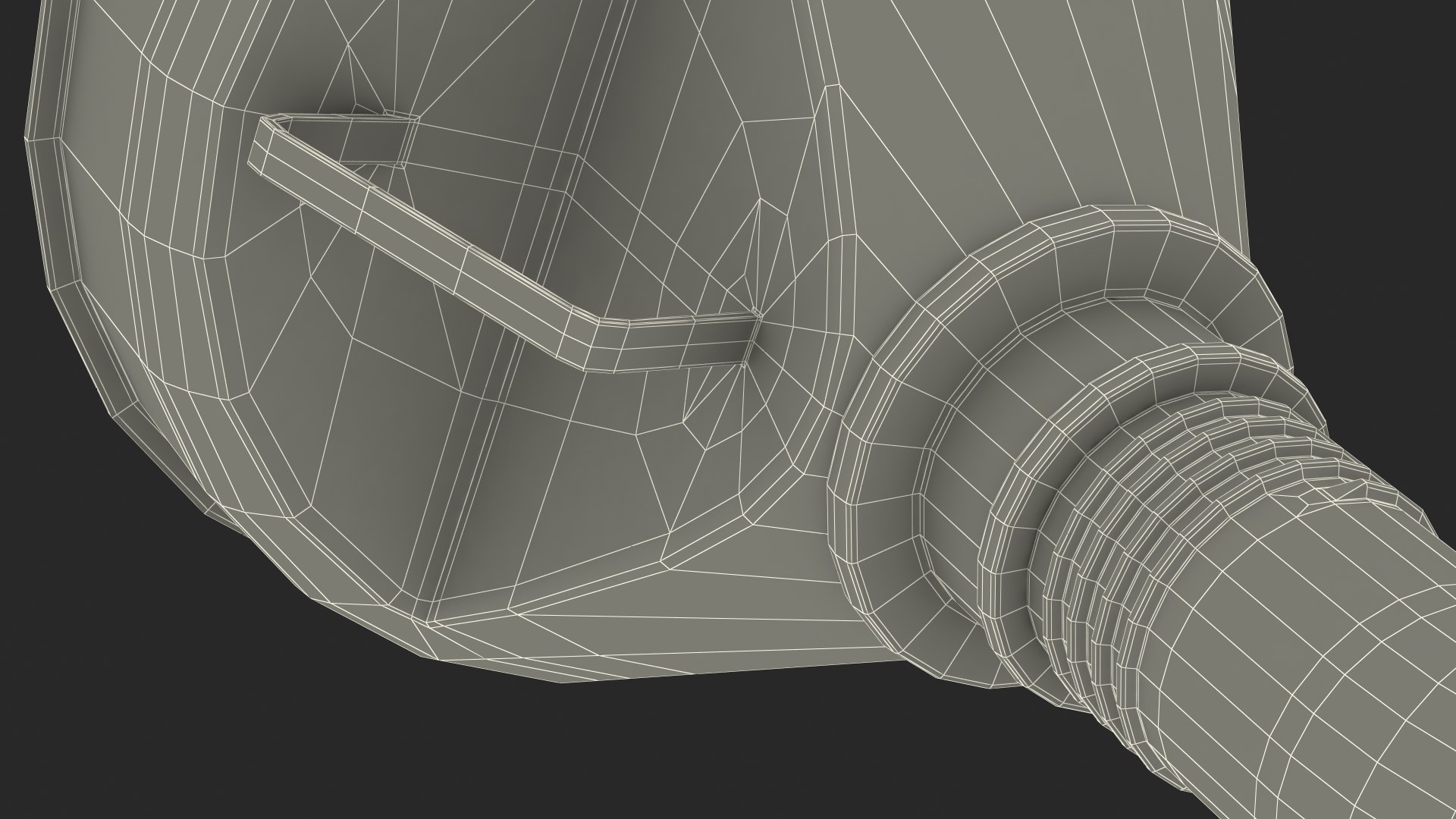 Plastic Fuel Funnel With Handle And Mesh Filter 3D Model - TurboSquid ...