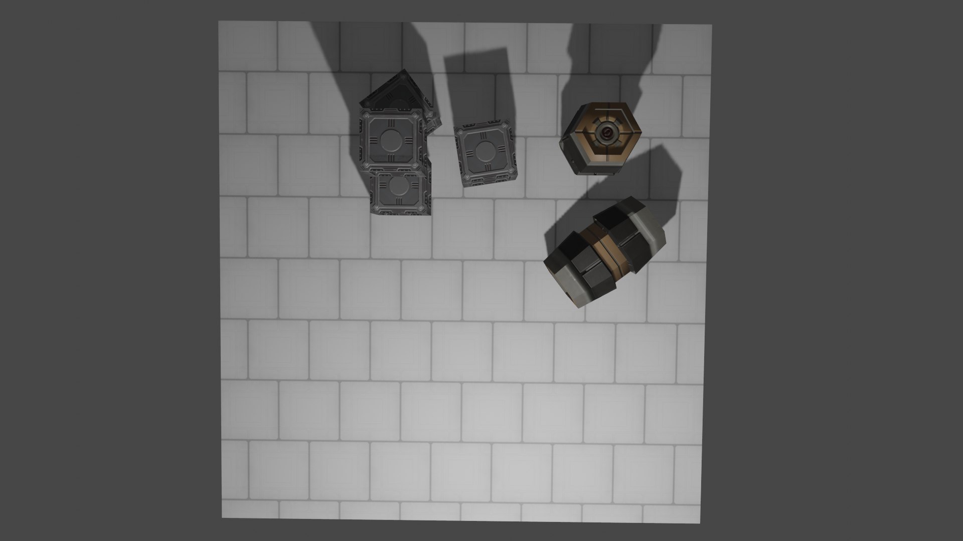 Sci-Fi Storage Clutter 3D Model - TurboSquid 1891207