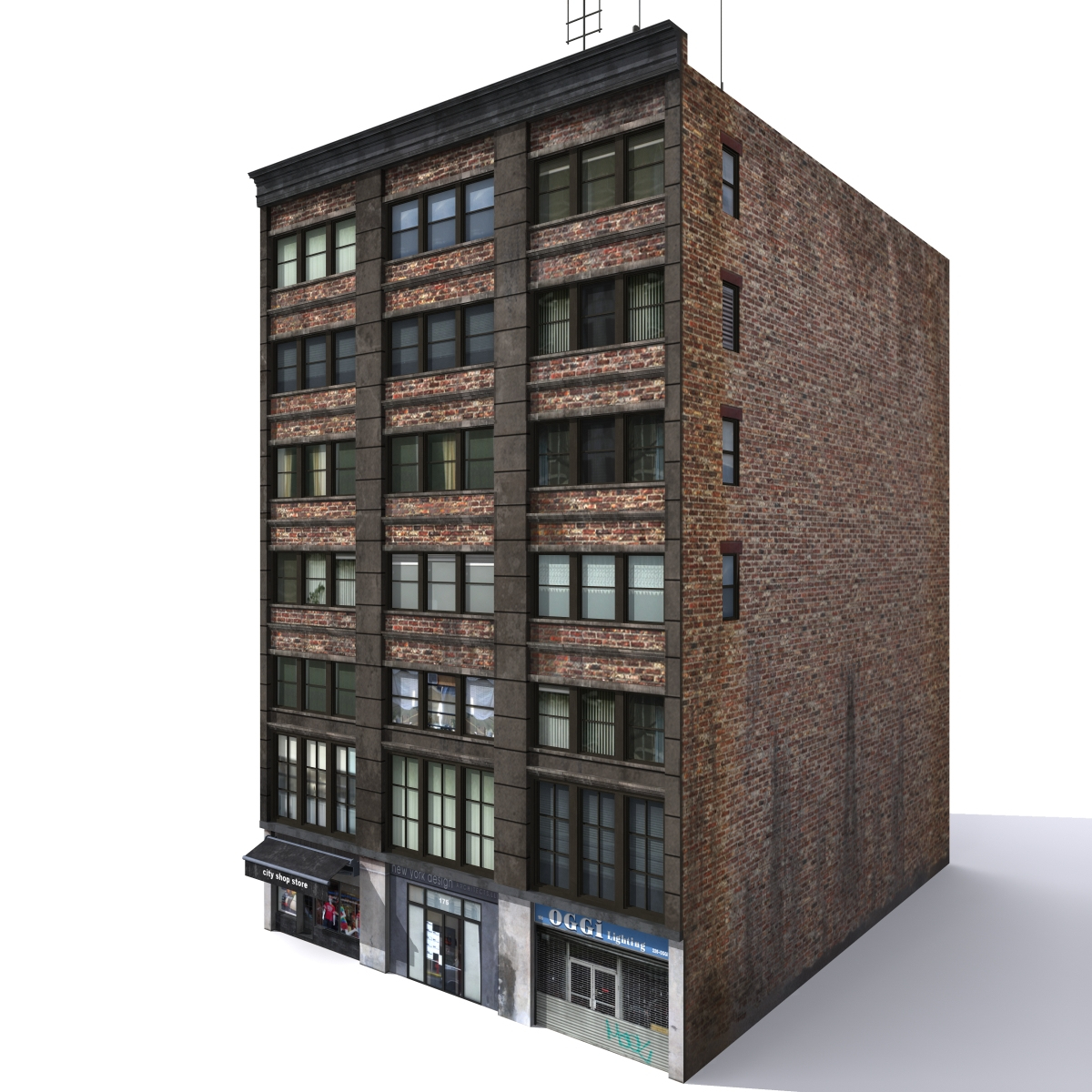 3d nyc building model