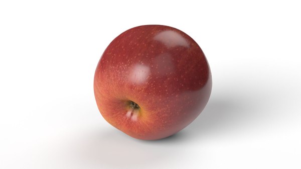 3D red apple scan pbr model - TurboSquid 1693811