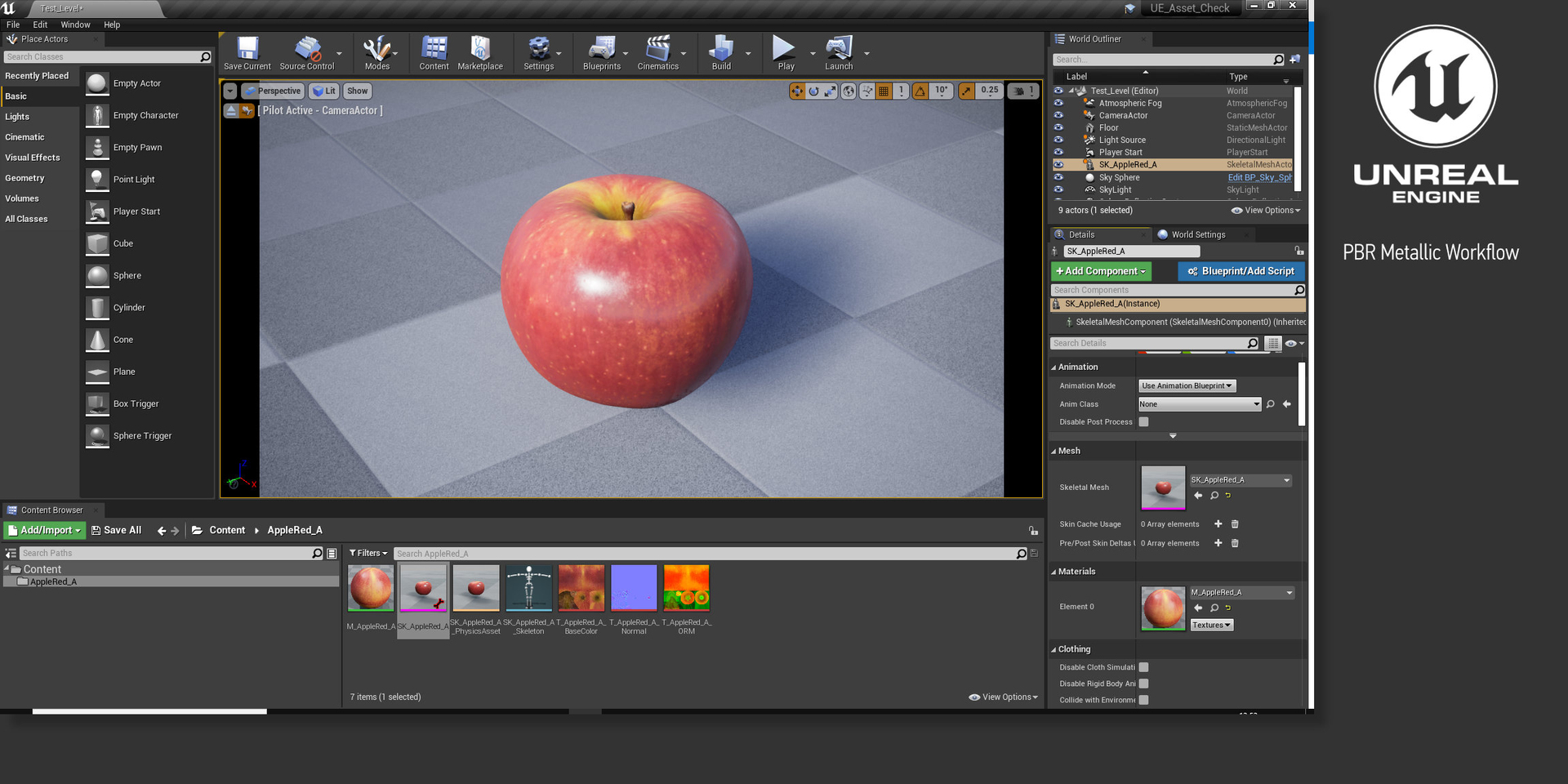 3D red apple scan pbr model - TurboSquid 1693811