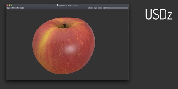 3D red apple scan pbr model - TurboSquid 1693811