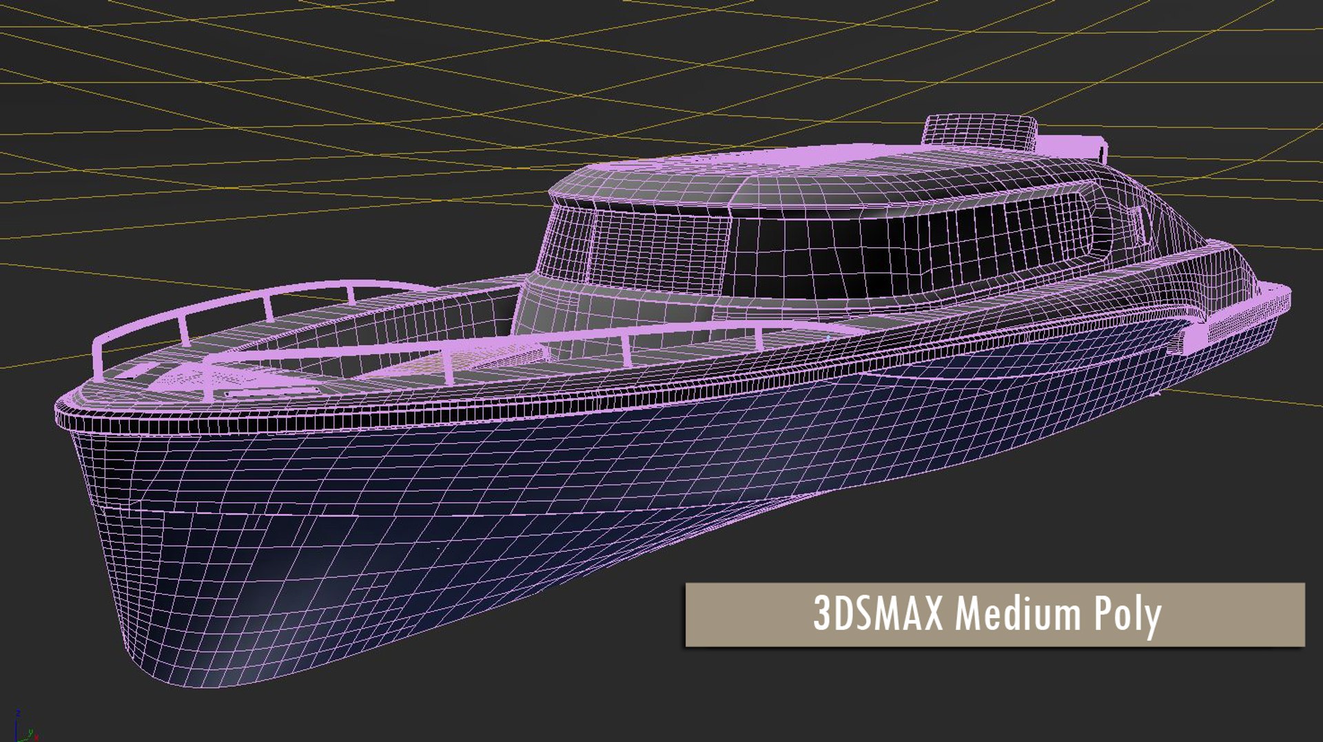 3d tender taxi model