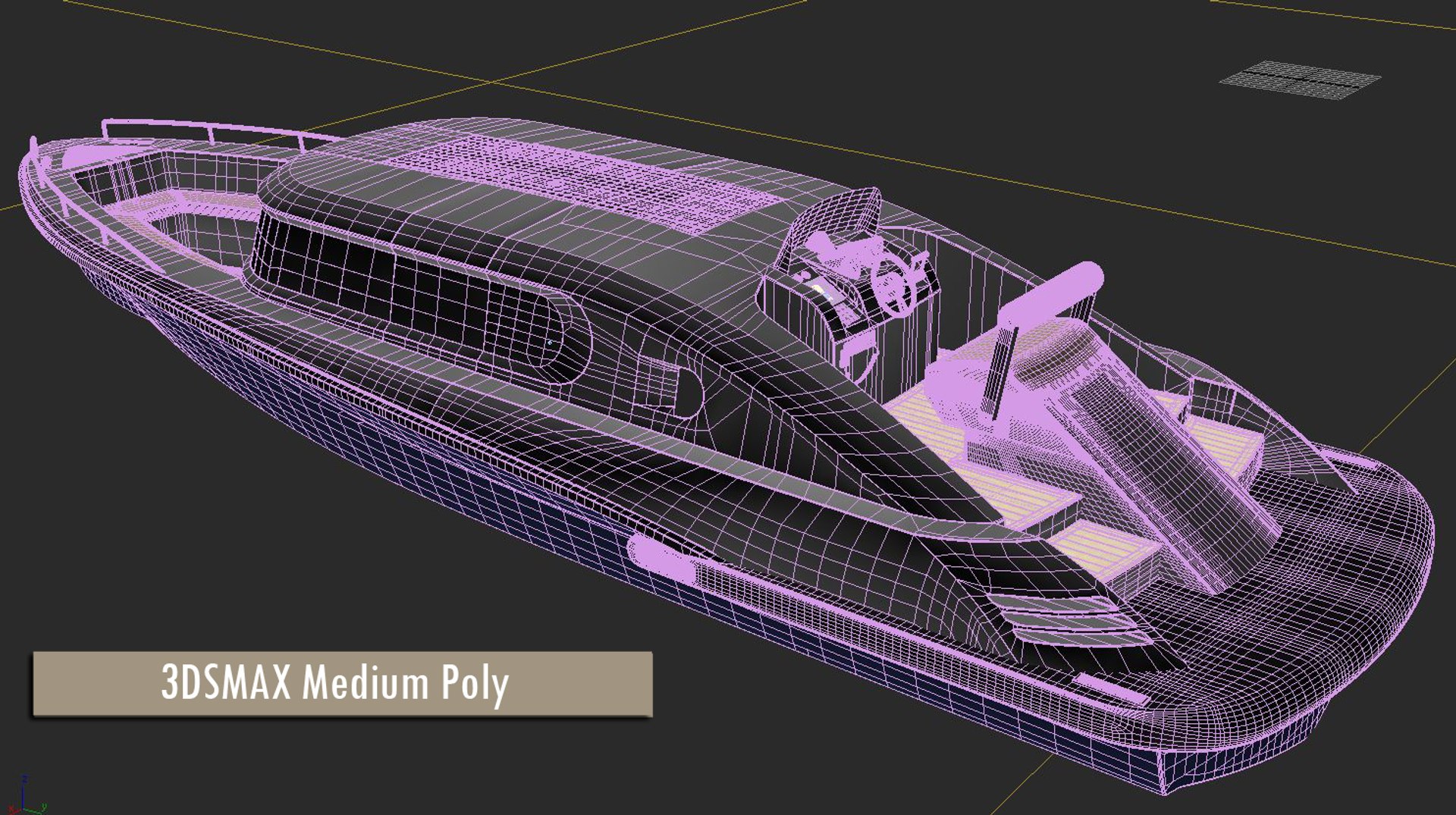 3d tender taxi model