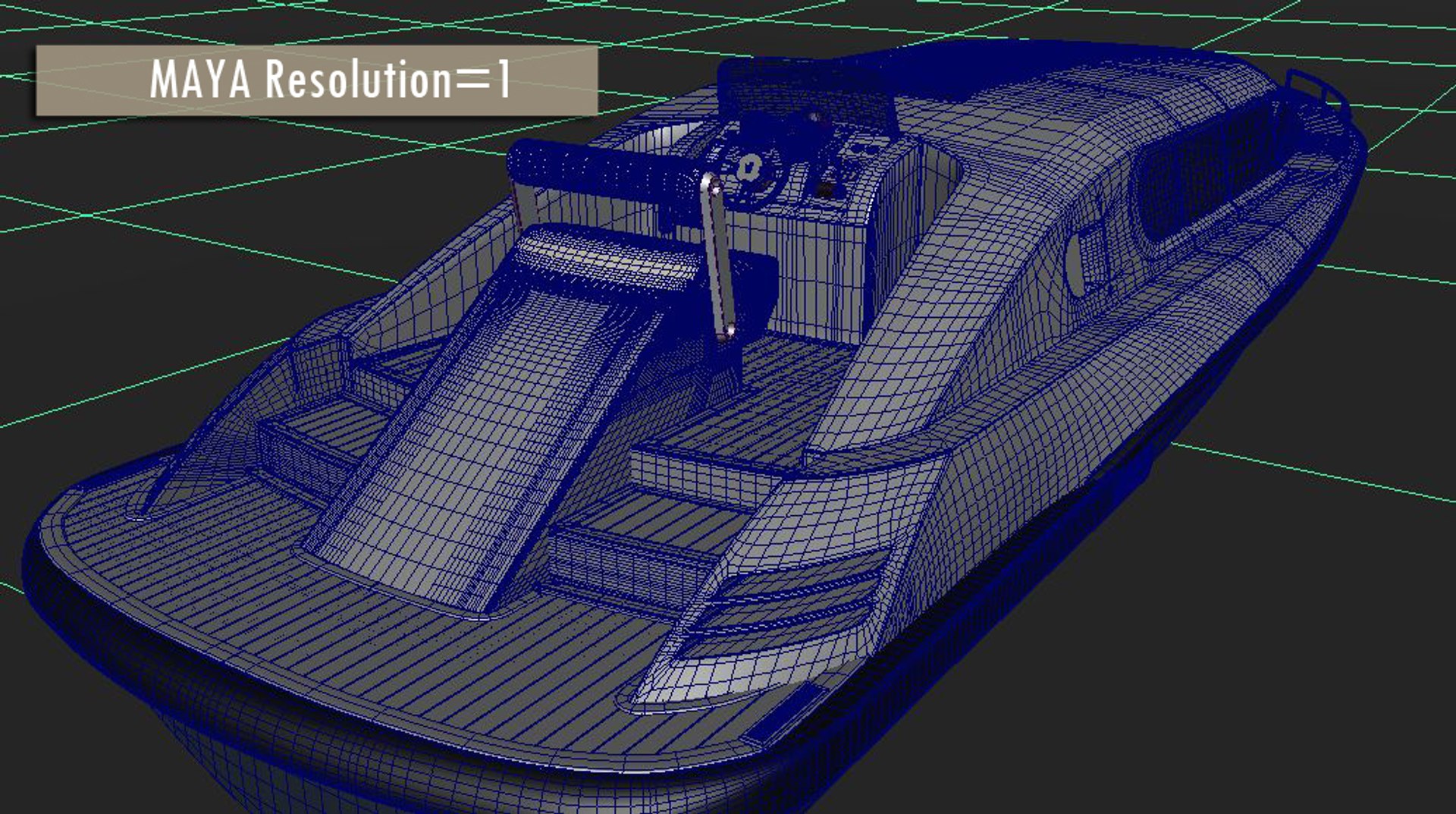 3d tender taxi model
