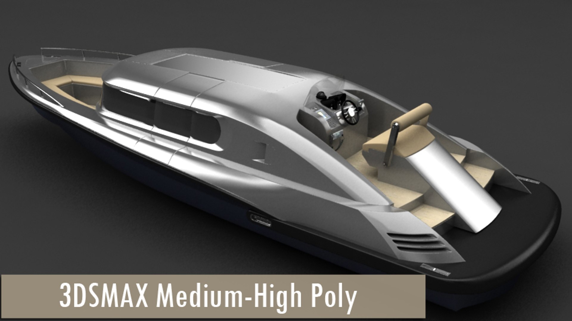 3d tender taxi model