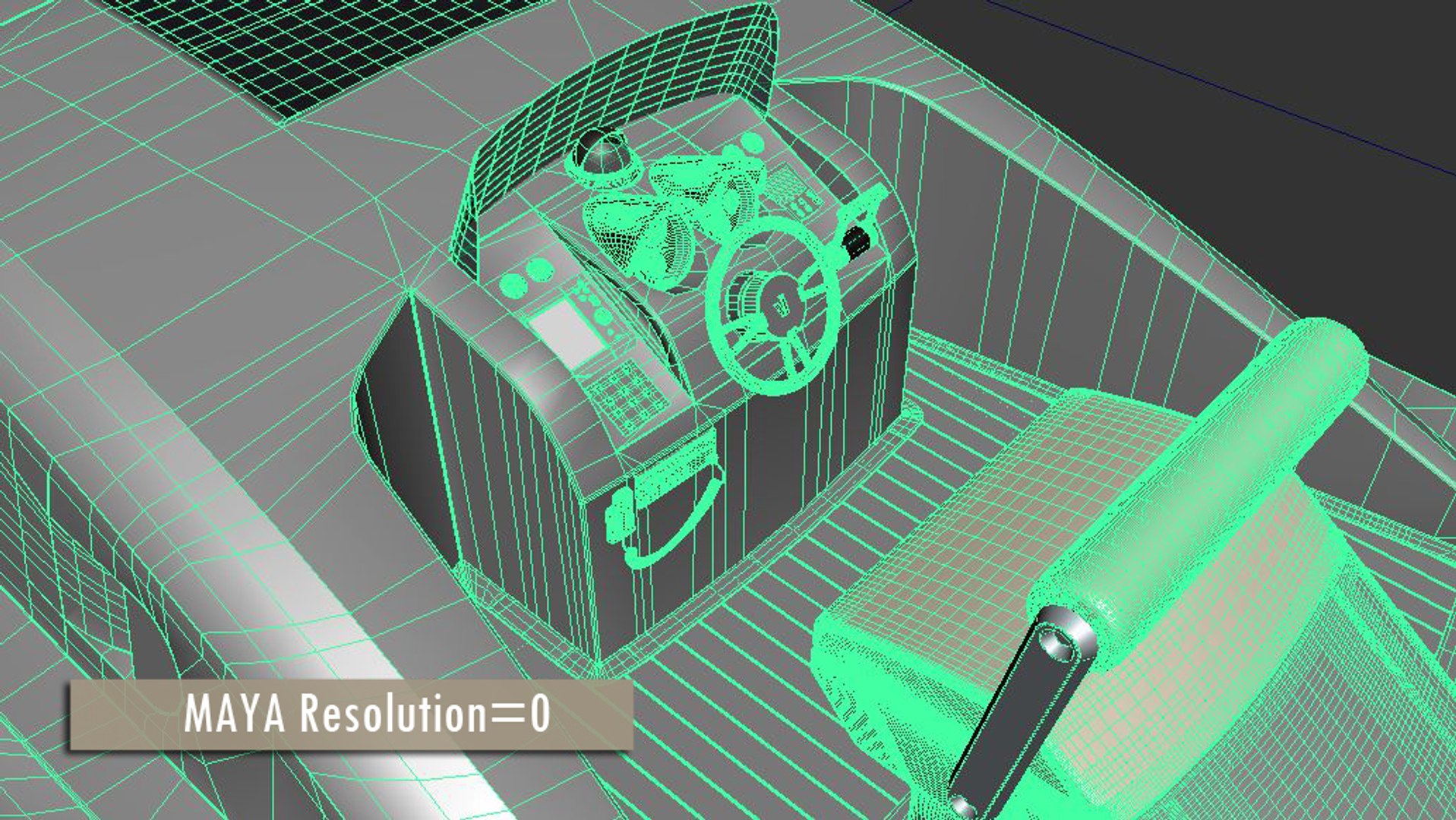 3d tender taxi model