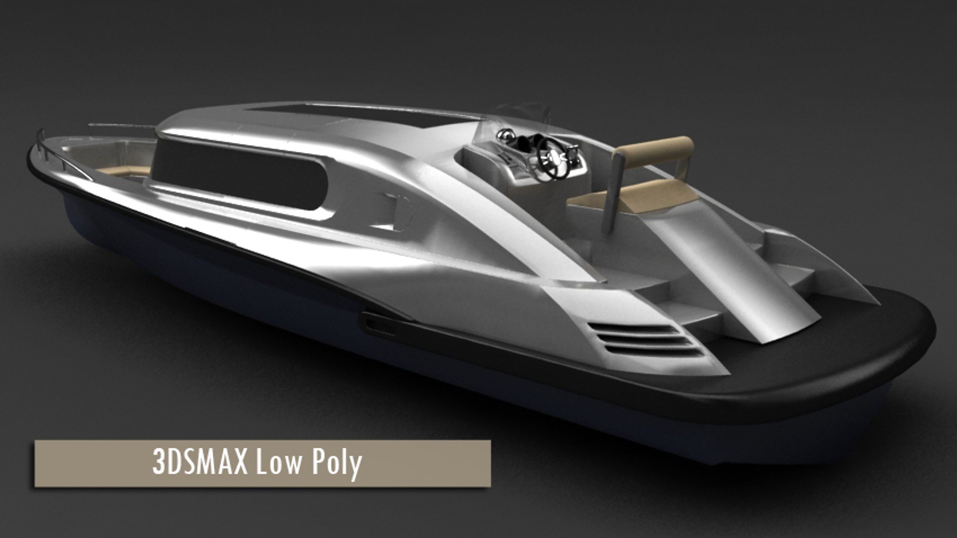 3d tender taxi model