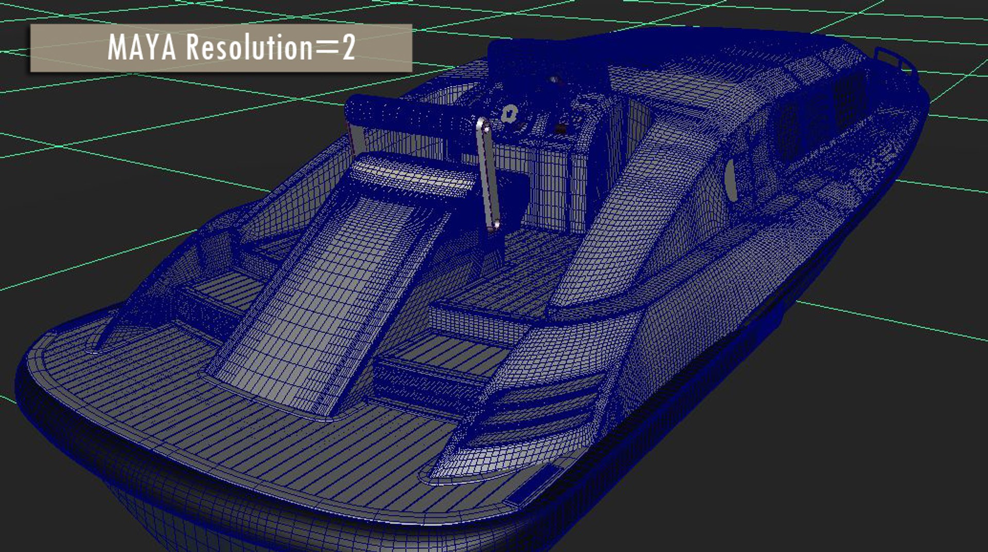 3d tender taxi model