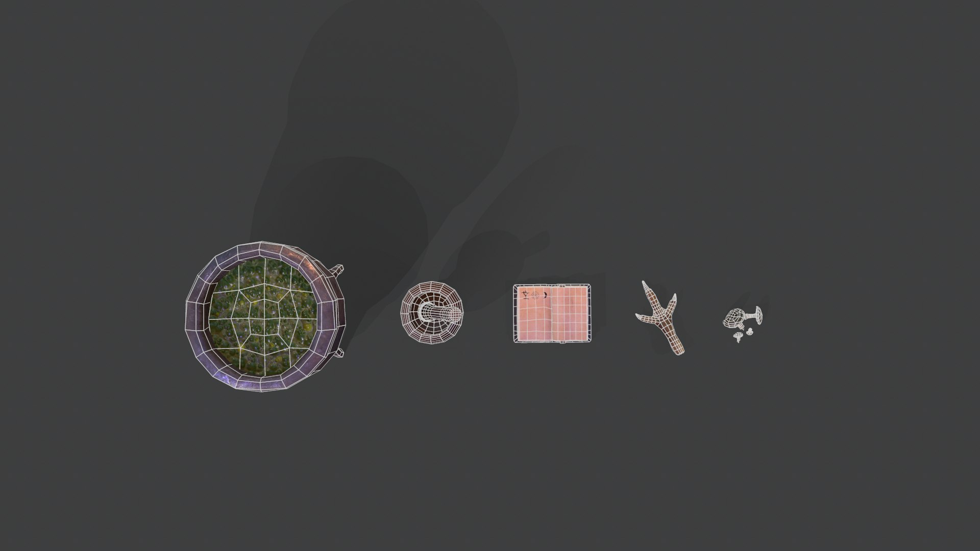 Alchemist Items Stylized Low-poly 3D Model - TurboSquid 1720016