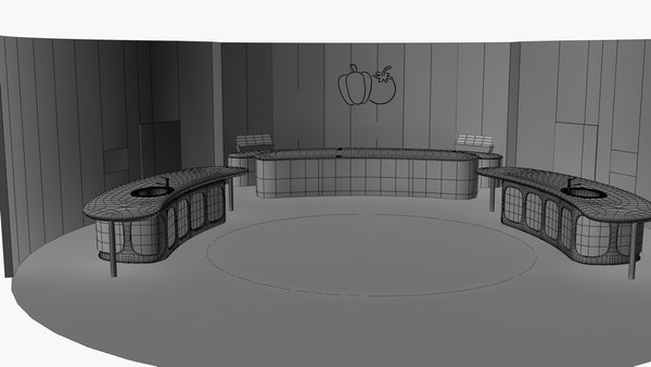 3D Cooking show scene - TurboSquid 1727463