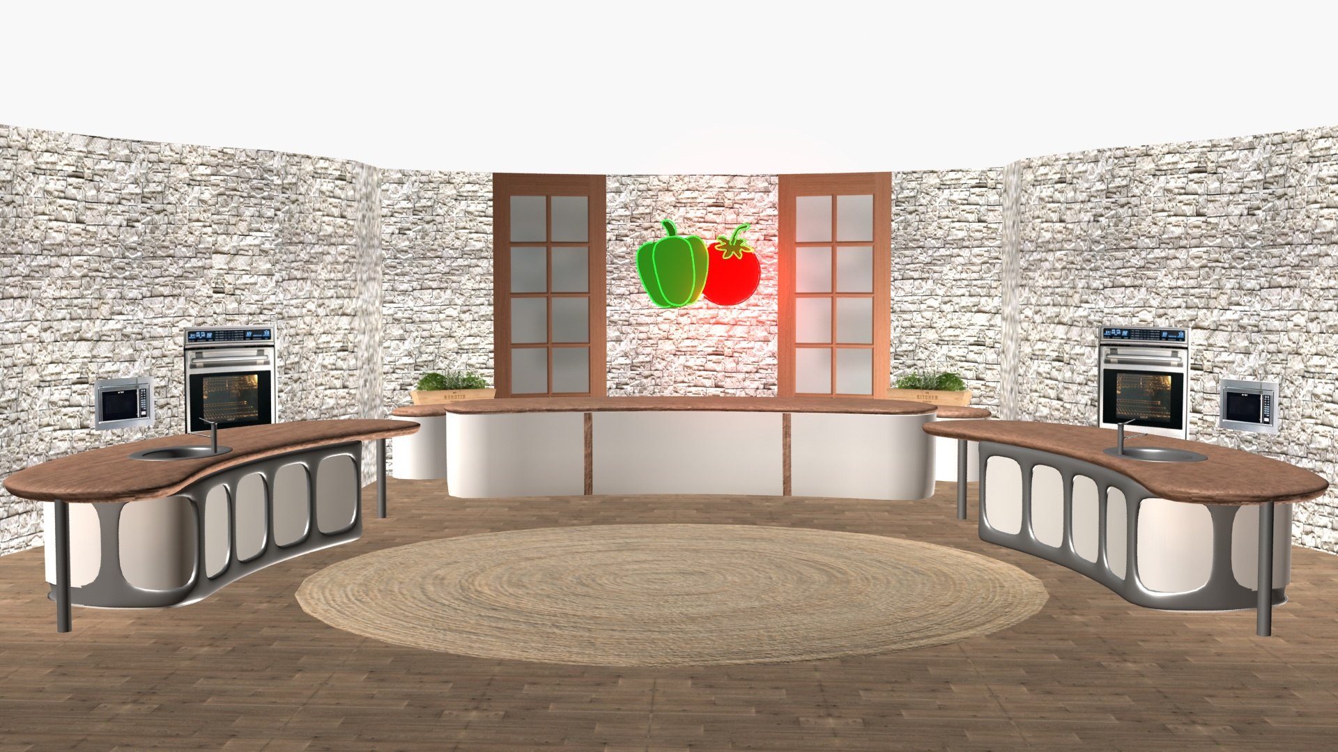 3D Cooking Show Scene - TurboSquid 1727463