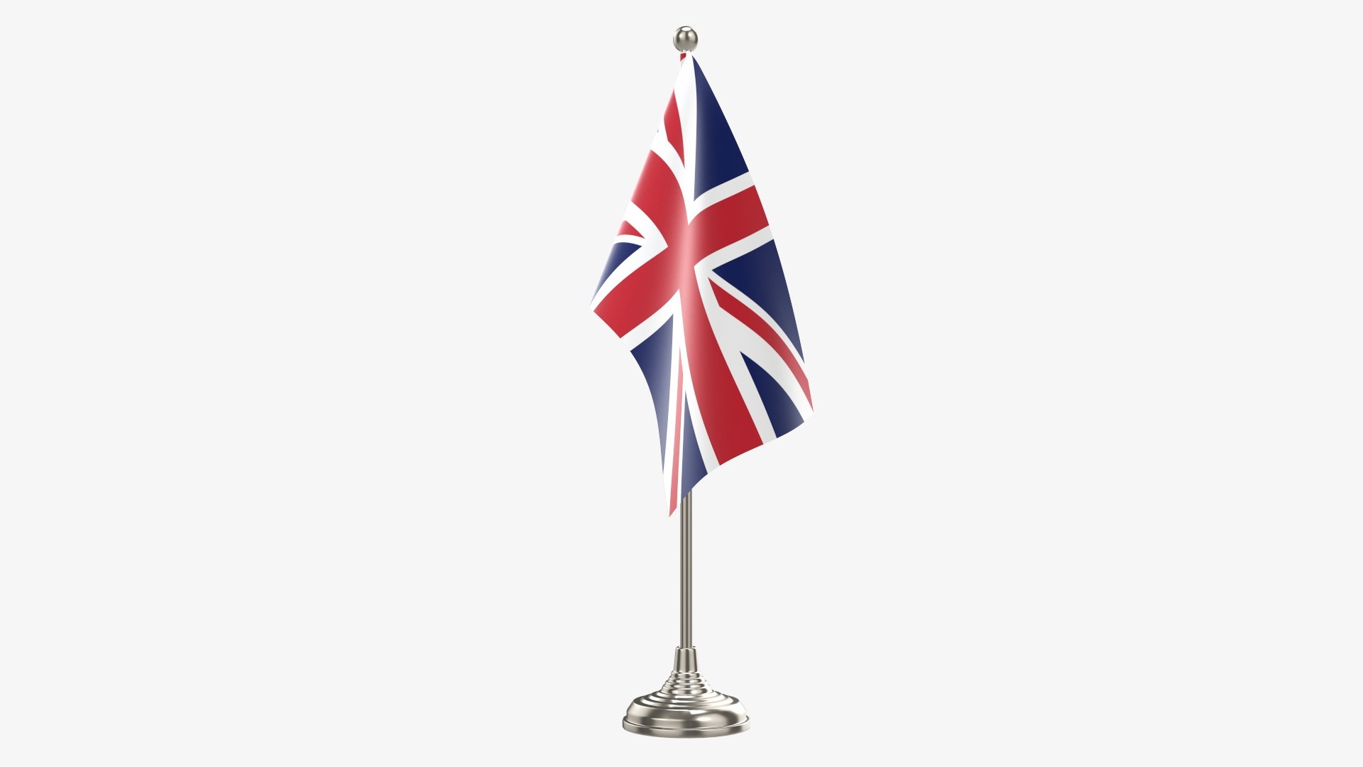 Decorative Desk Flag 3D - TurboSquid 1697846