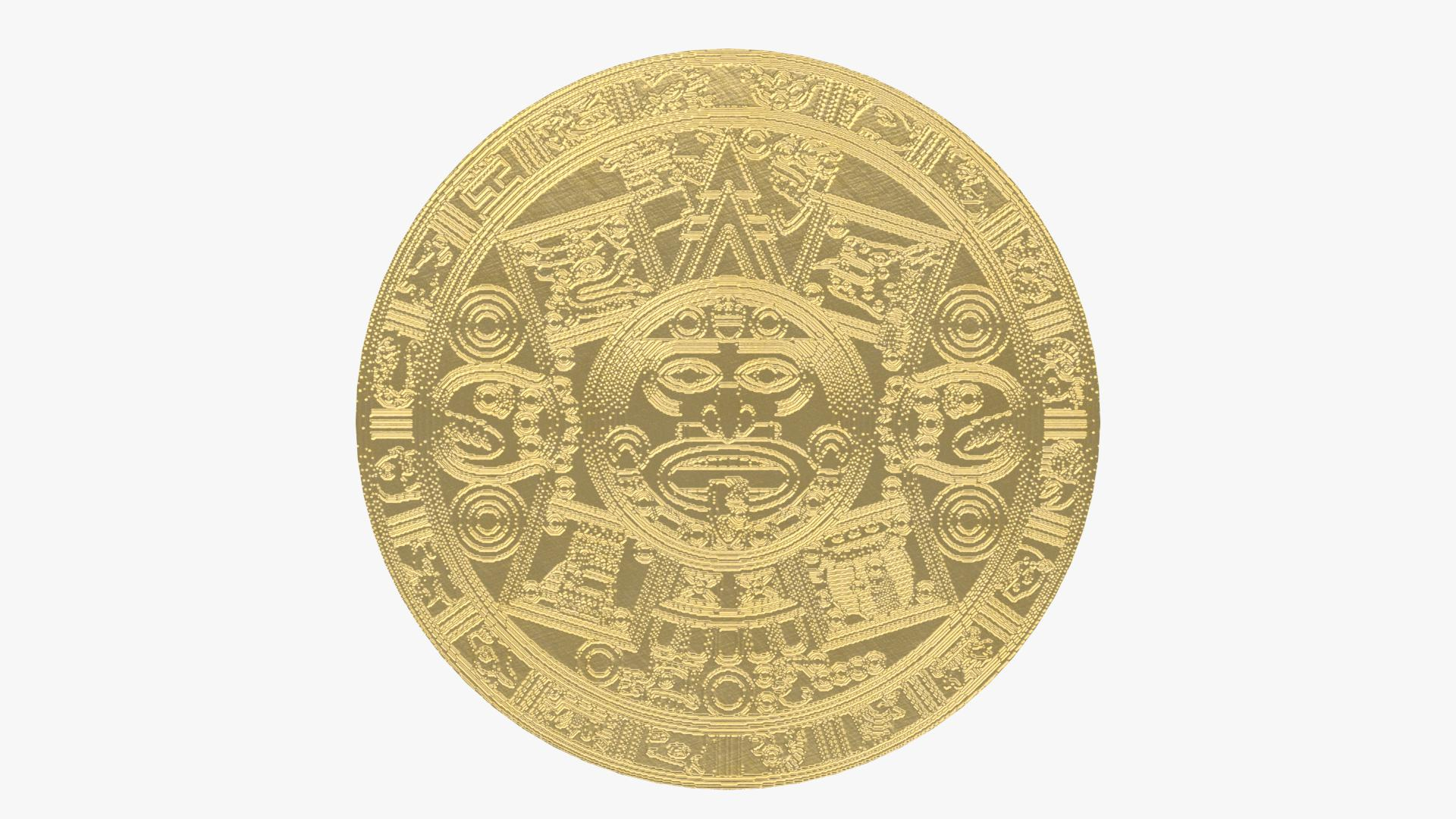 Pre columbian gold coins 3D model - TurboSquid 1153431