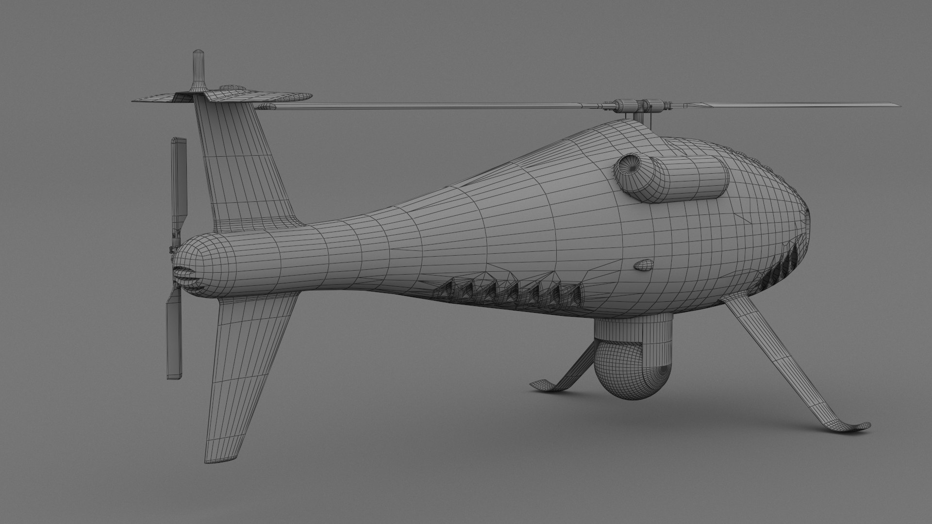 Schiebel Camcopter S-100 3D Model - TurboSquid 1963013