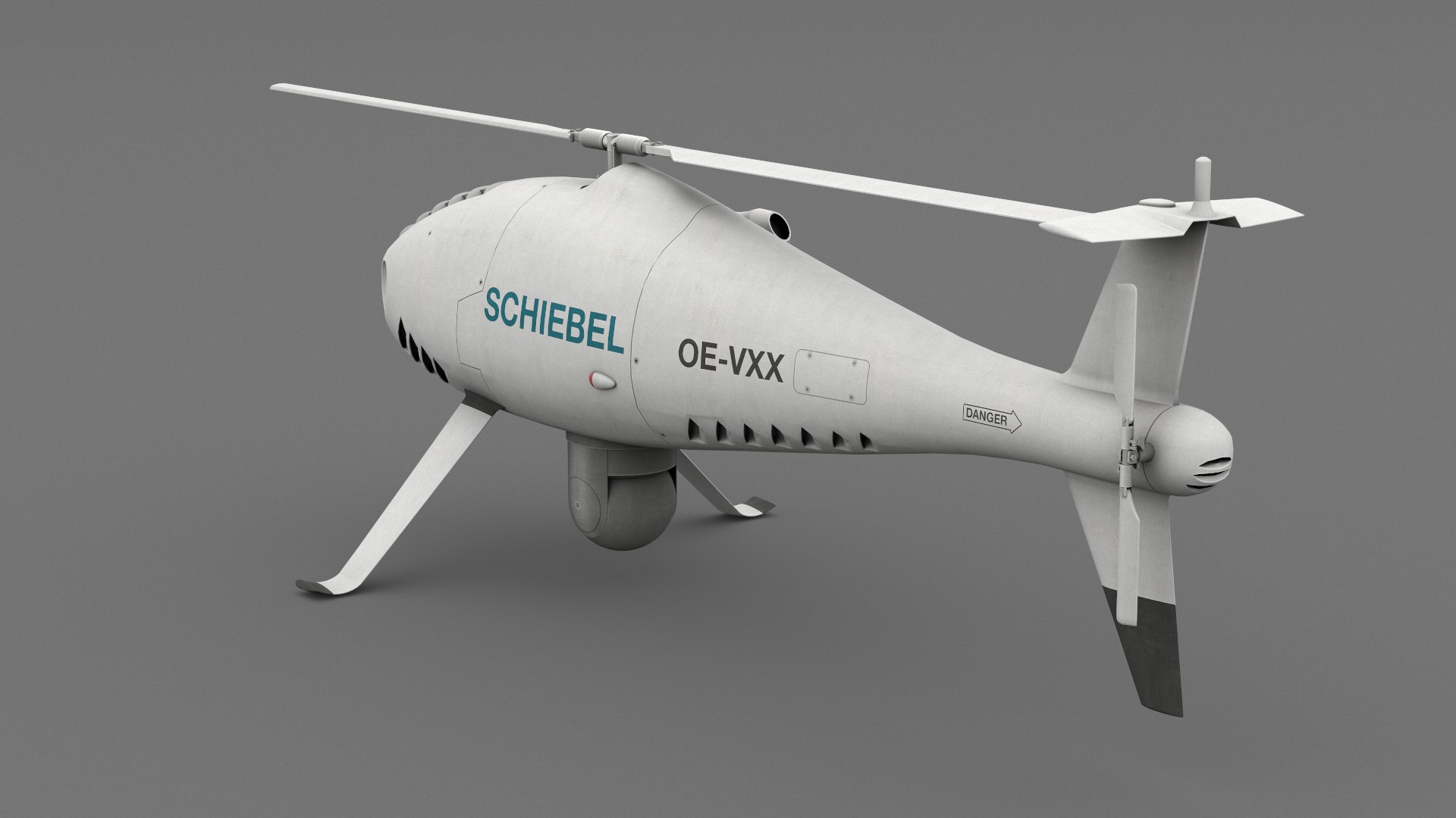 Schiebel Camcopter S-100 3D Model - TurboSquid 1963013