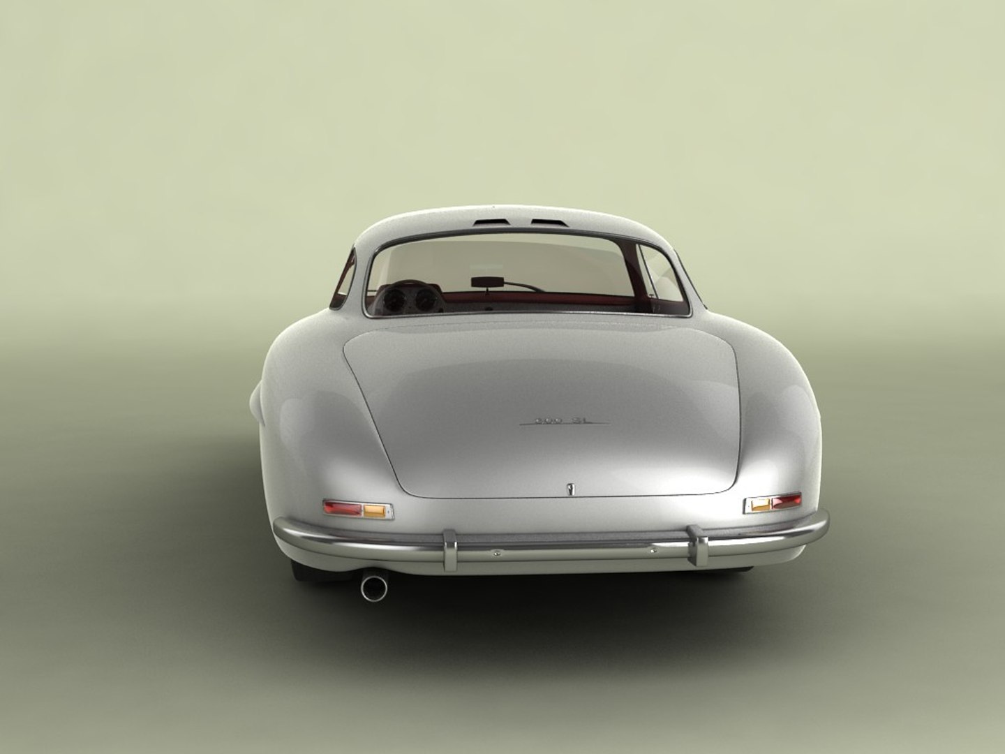 3d Model 300sl Gullwing