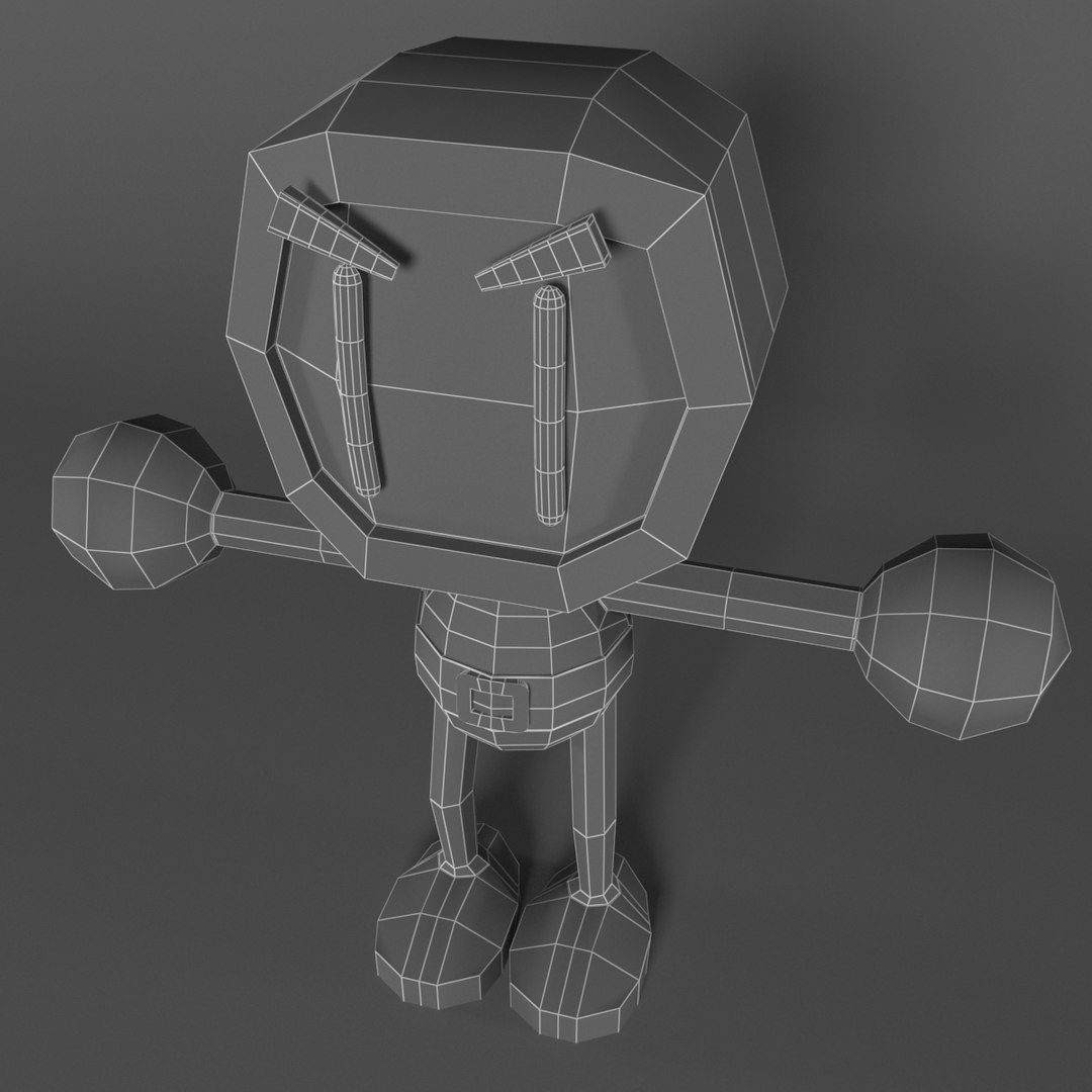 Bomberman 3D - TurboSquid 1180266