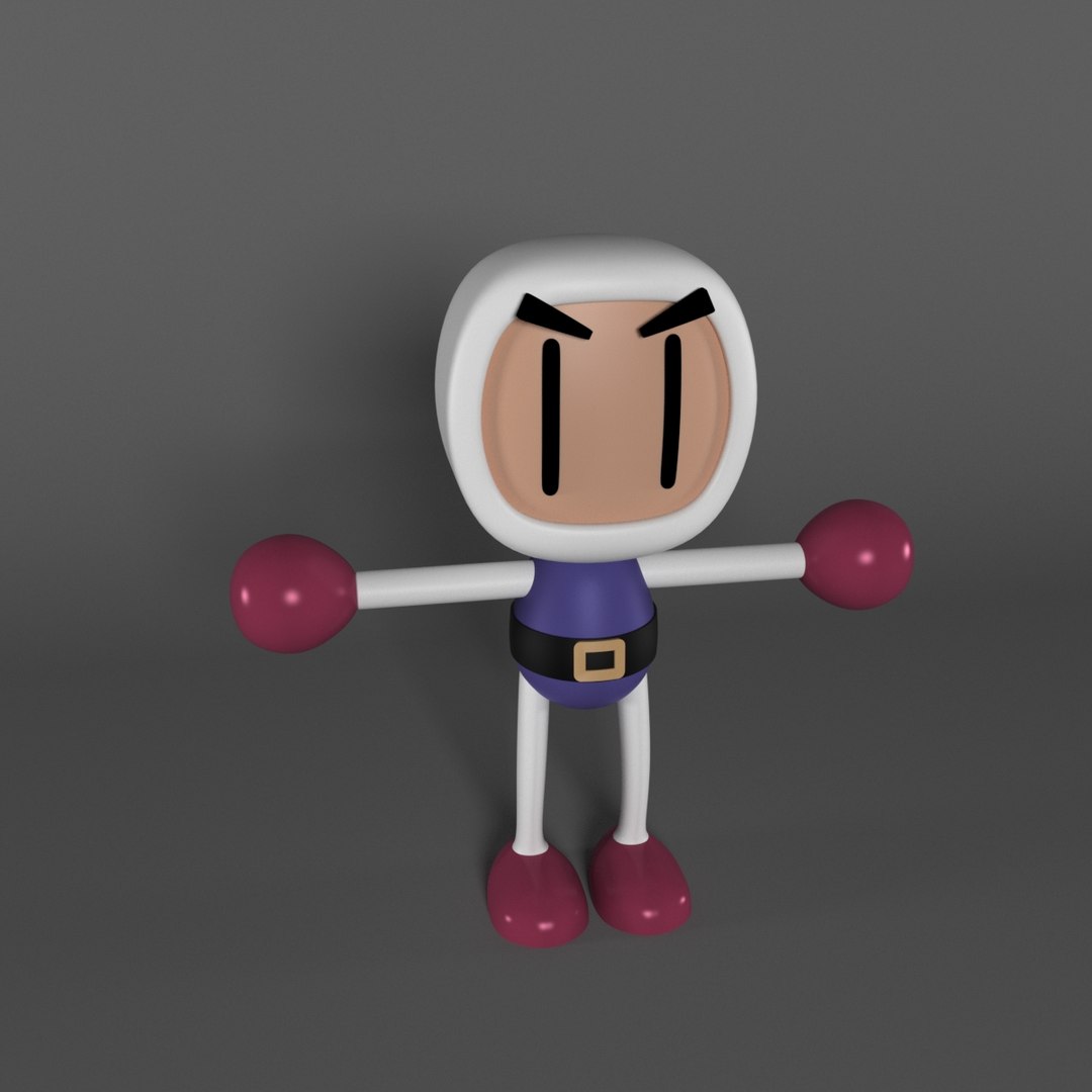 Bomberman 3D - TurboSquid 1180266