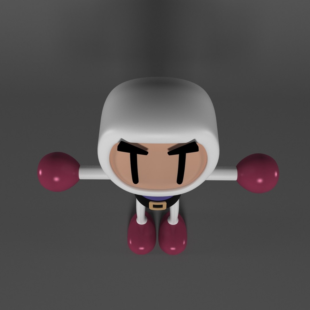Bomberman 3D - TurboSquid 1180266