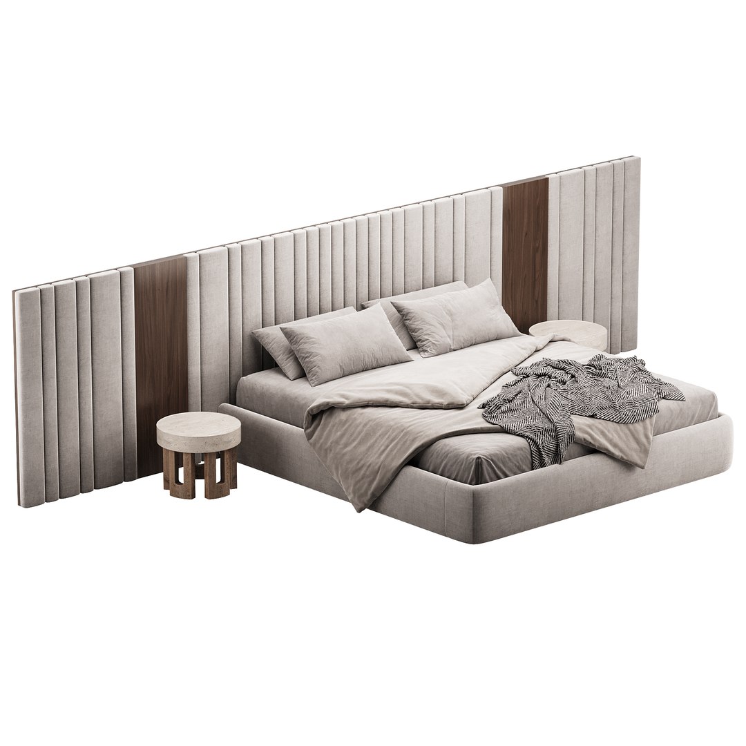 Modi Bed 3D Model - TurboSquid 2520230