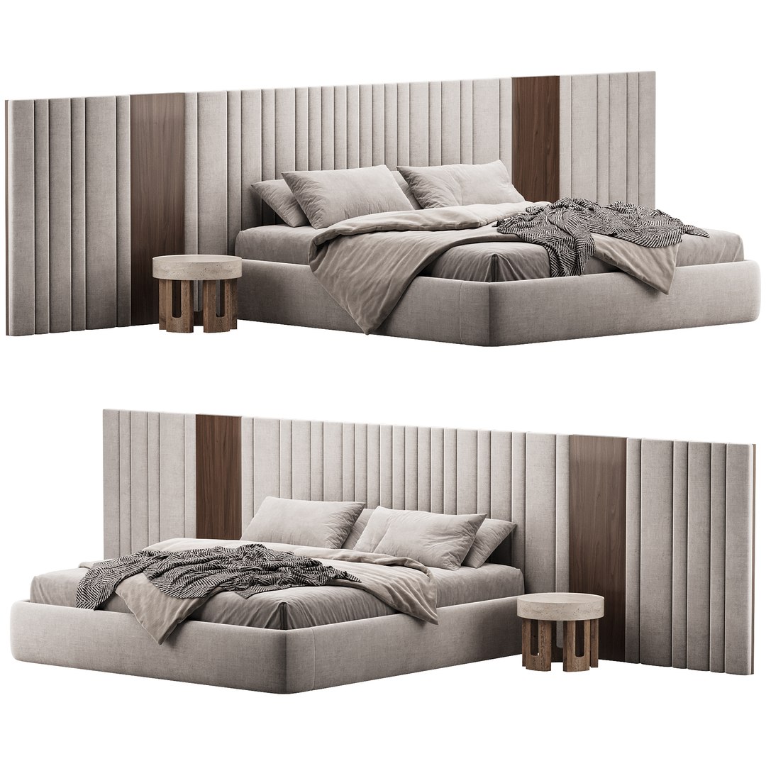 Modi Bed 3D Model - TurboSquid 2520230