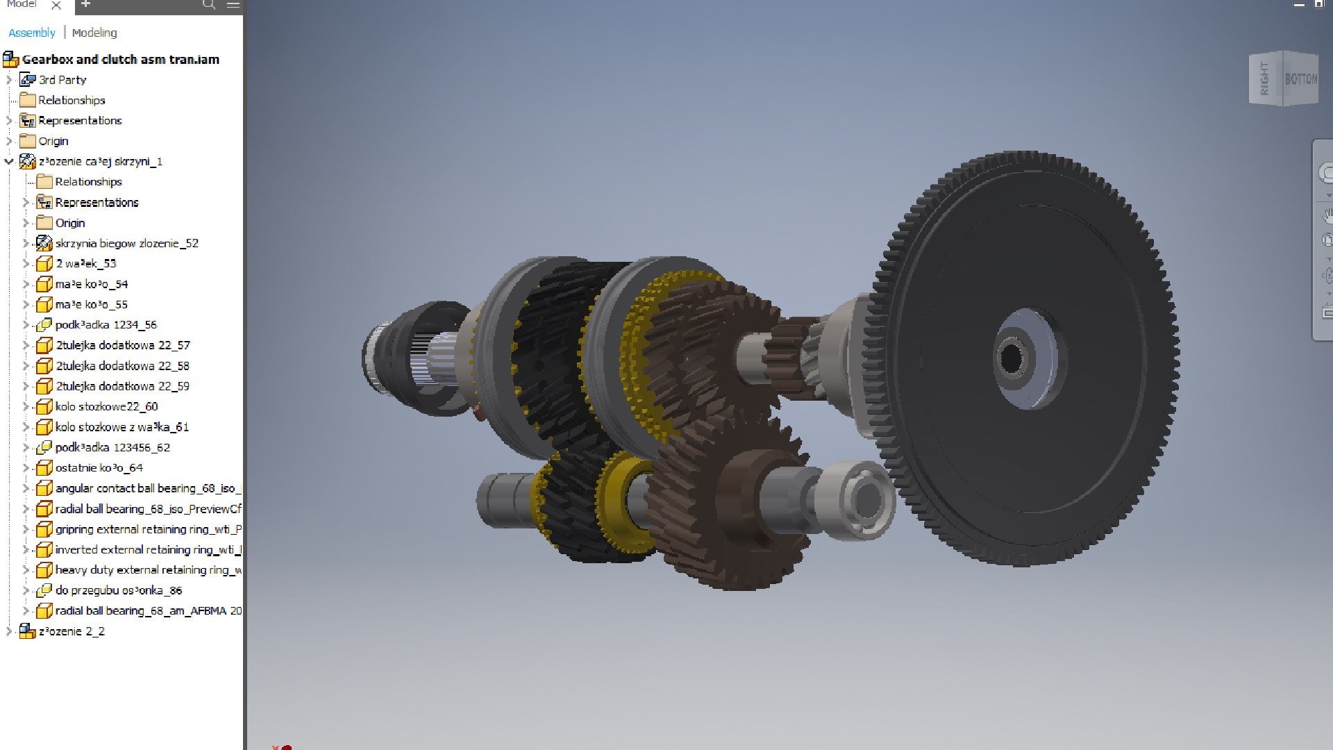 3D Clutch And Gearbox Car - TurboSquid 1800153