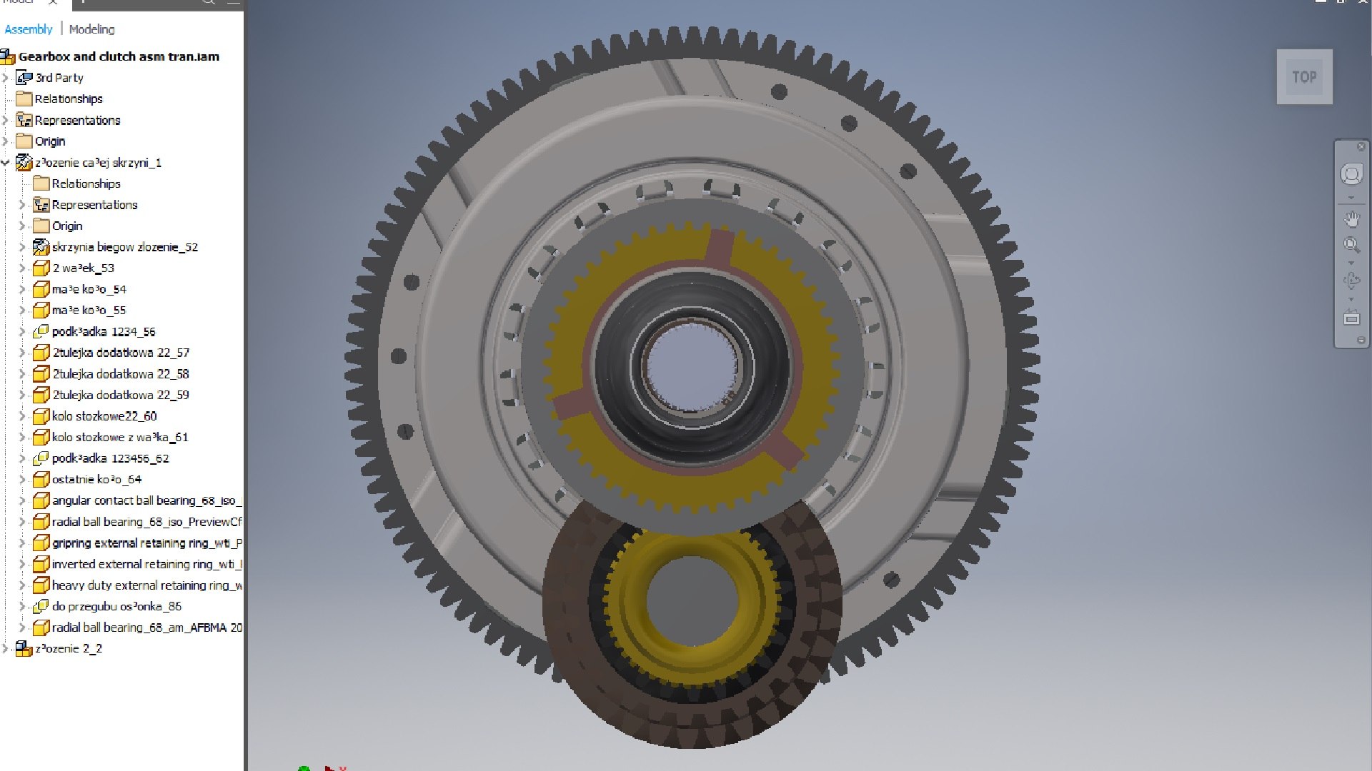 3D Clutch And Gearbox Car - TurboSquid 1800153