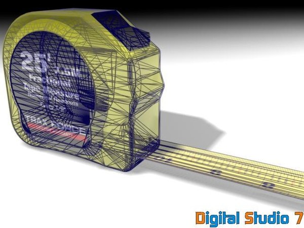 measuring tape 3d model