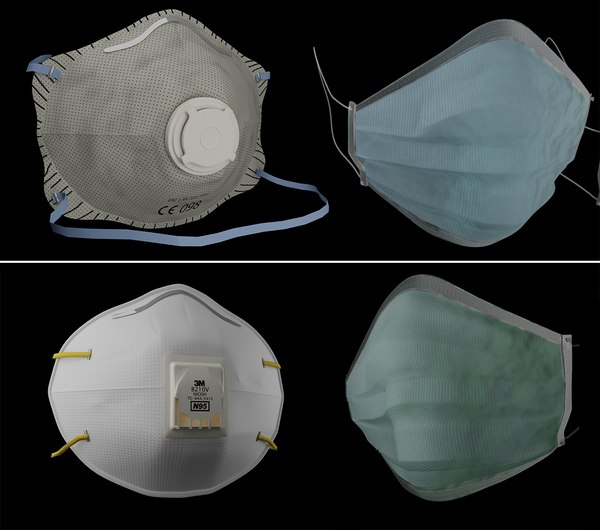 Surgical Mask Blender Models for Download | TurboSquid