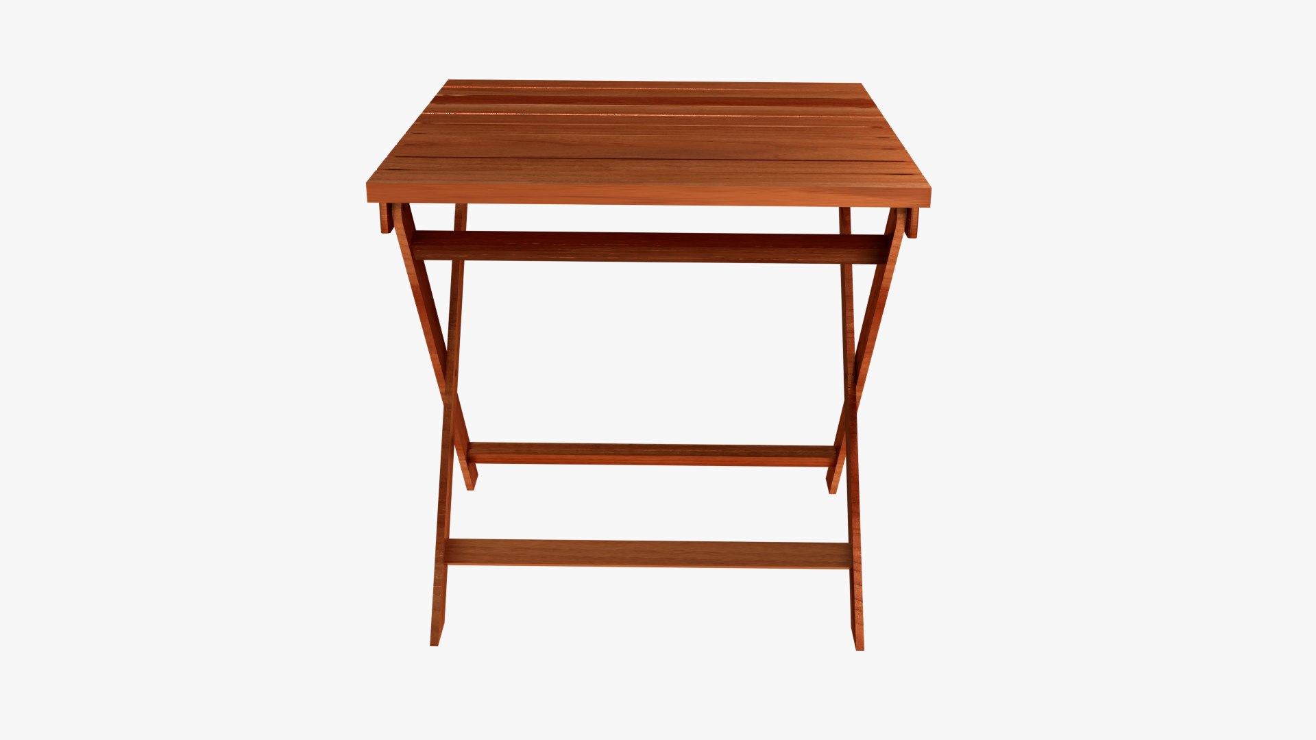 3D Wooden Foldable Table Model - TurboSquid 1963876