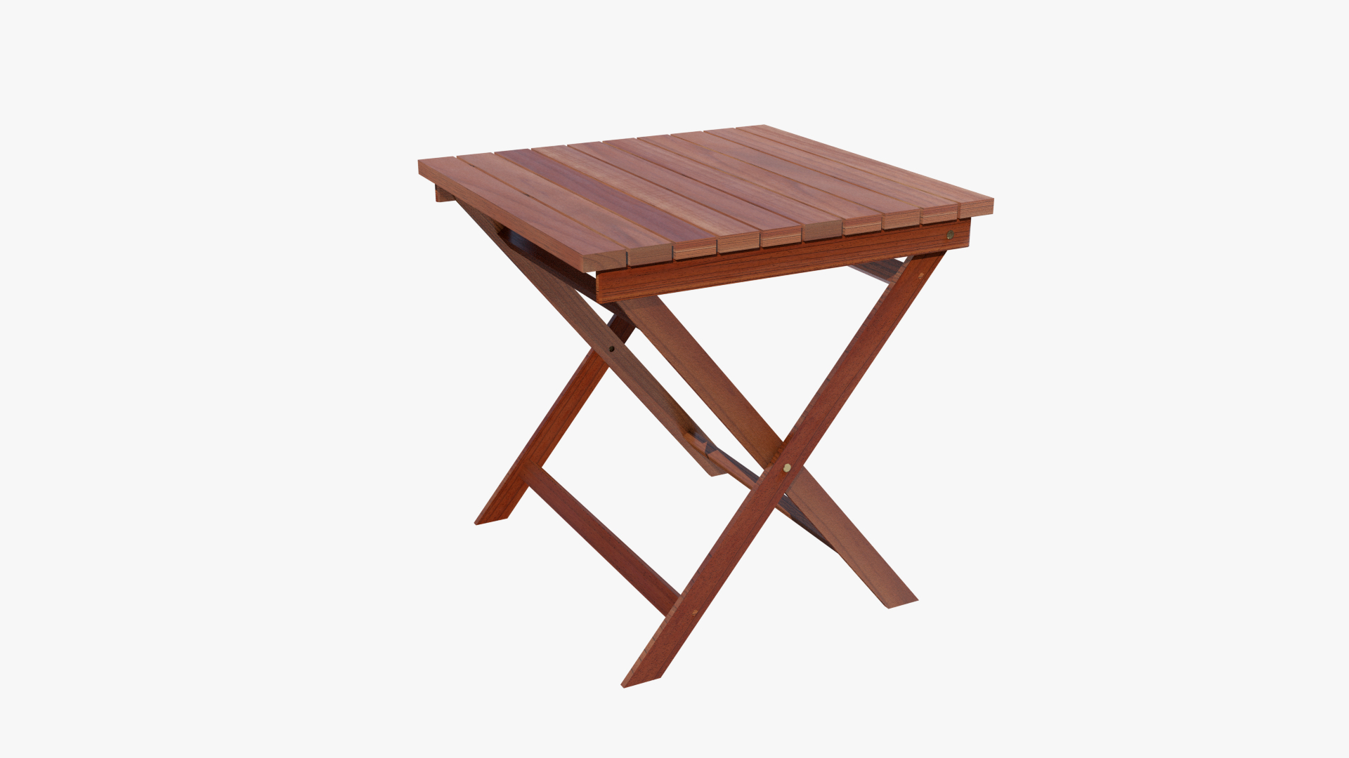 3D Wooden Foldable Table Model - TurboSquid 1963876