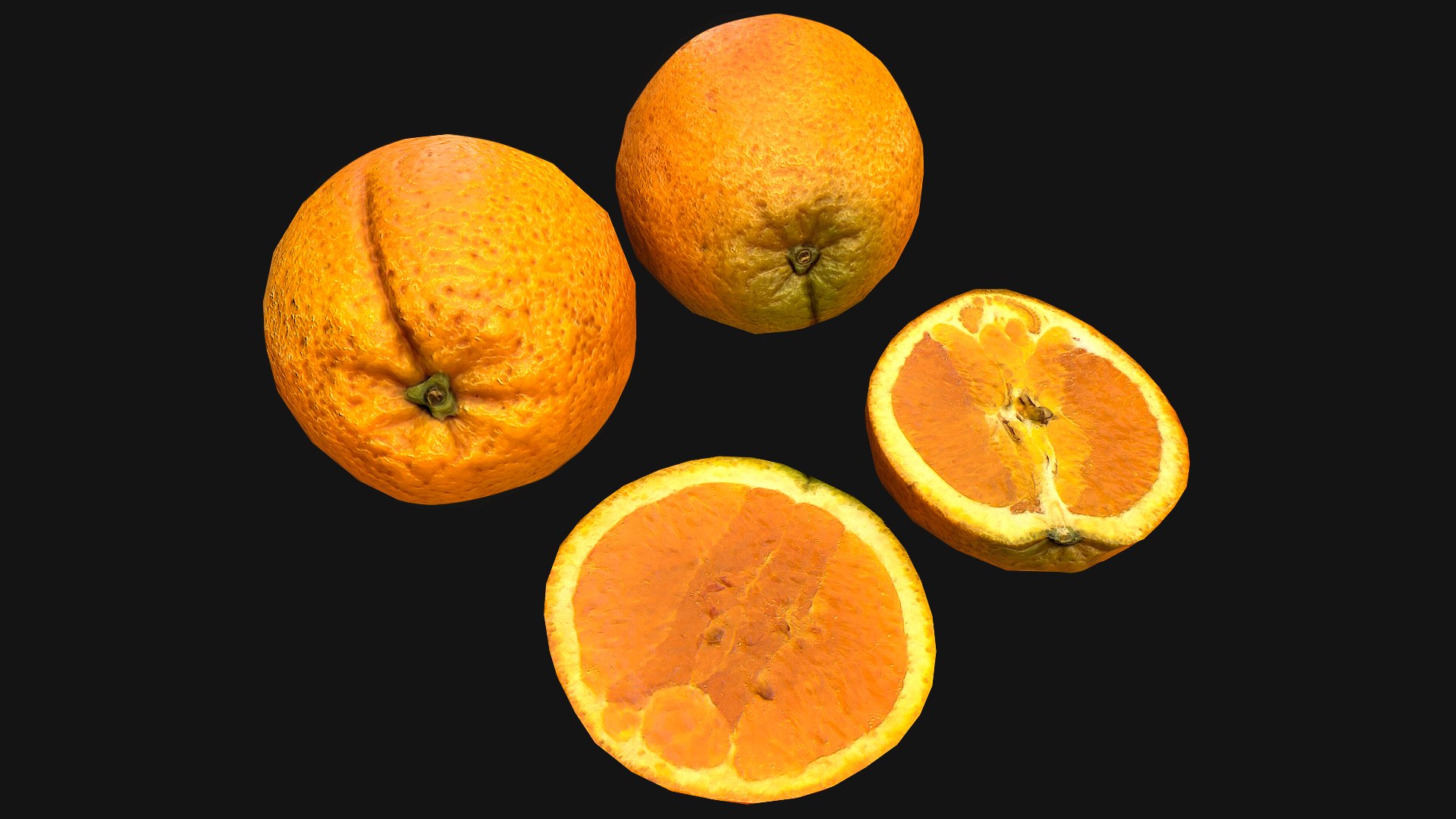 3D Orange - TurboSquid 1918393