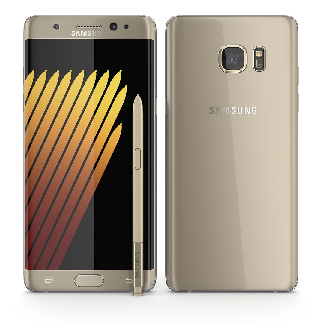 3d model samsung galaxy note 7