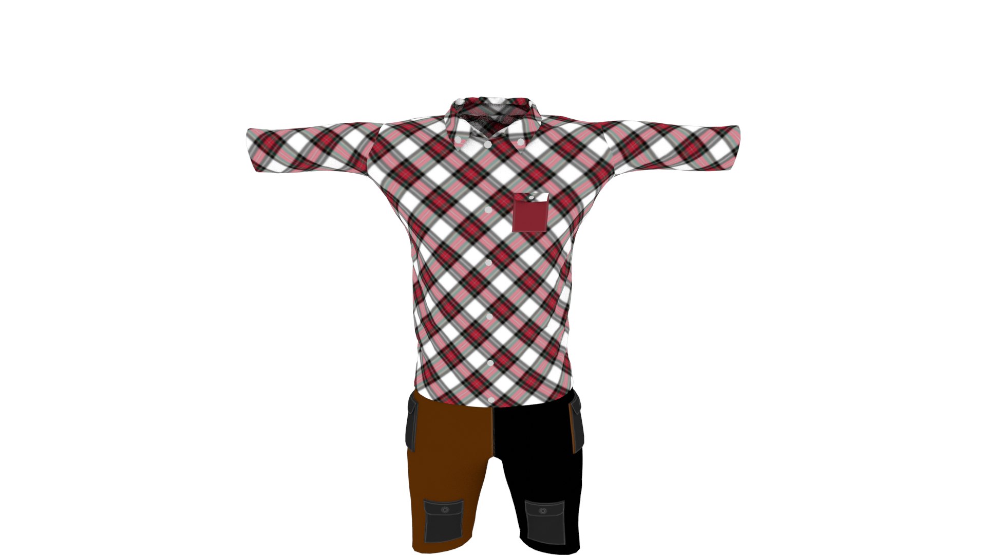 Man Outfit Model - TurboSquid 2109315
