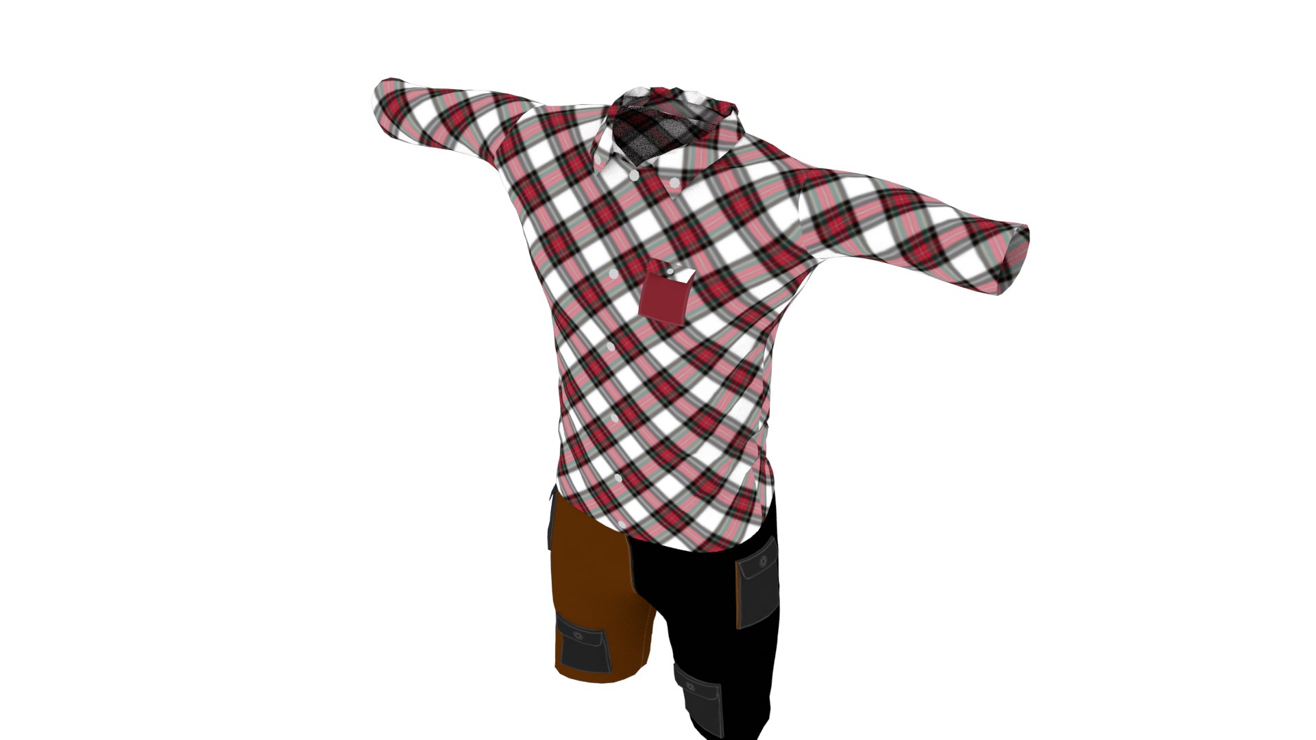 Man Outfit Model - TurboSquid 2109315