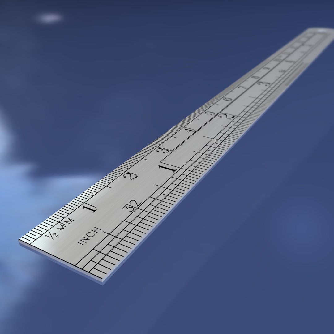 3d Inch Engineering Scale Model
