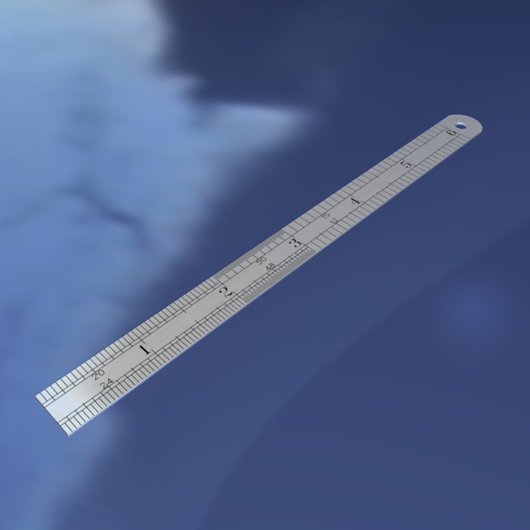 3d Inch Engineering Scale Model