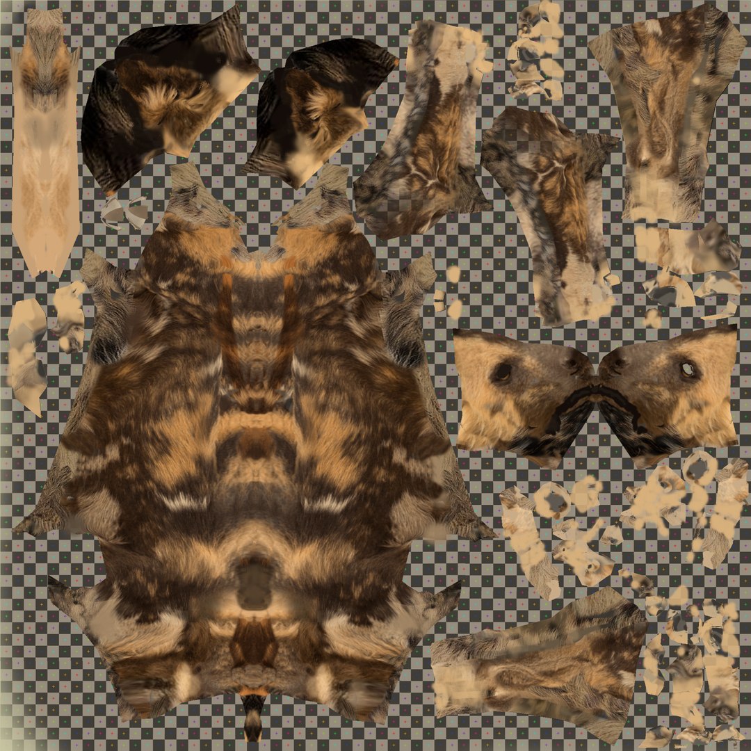 Low Poly Realistic Hyena Model - TurboSquid 2251873