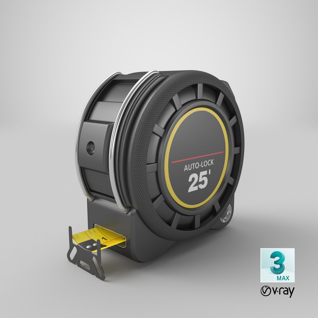 Tape Measure 3D Model - TurboSquid 1791409