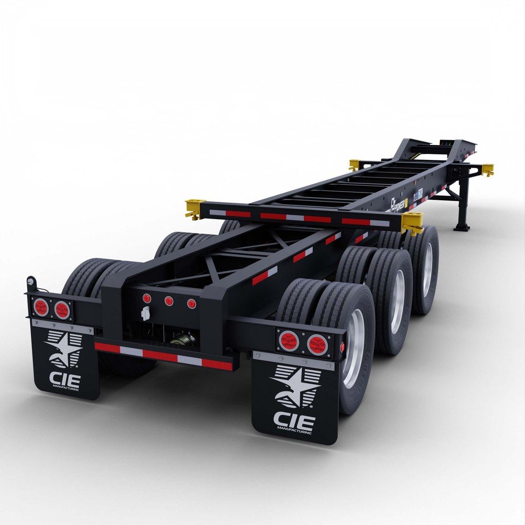 Pioneer 33 Lightweight Tridem Slider Chassis 3D Model - TurboSquid 2070064